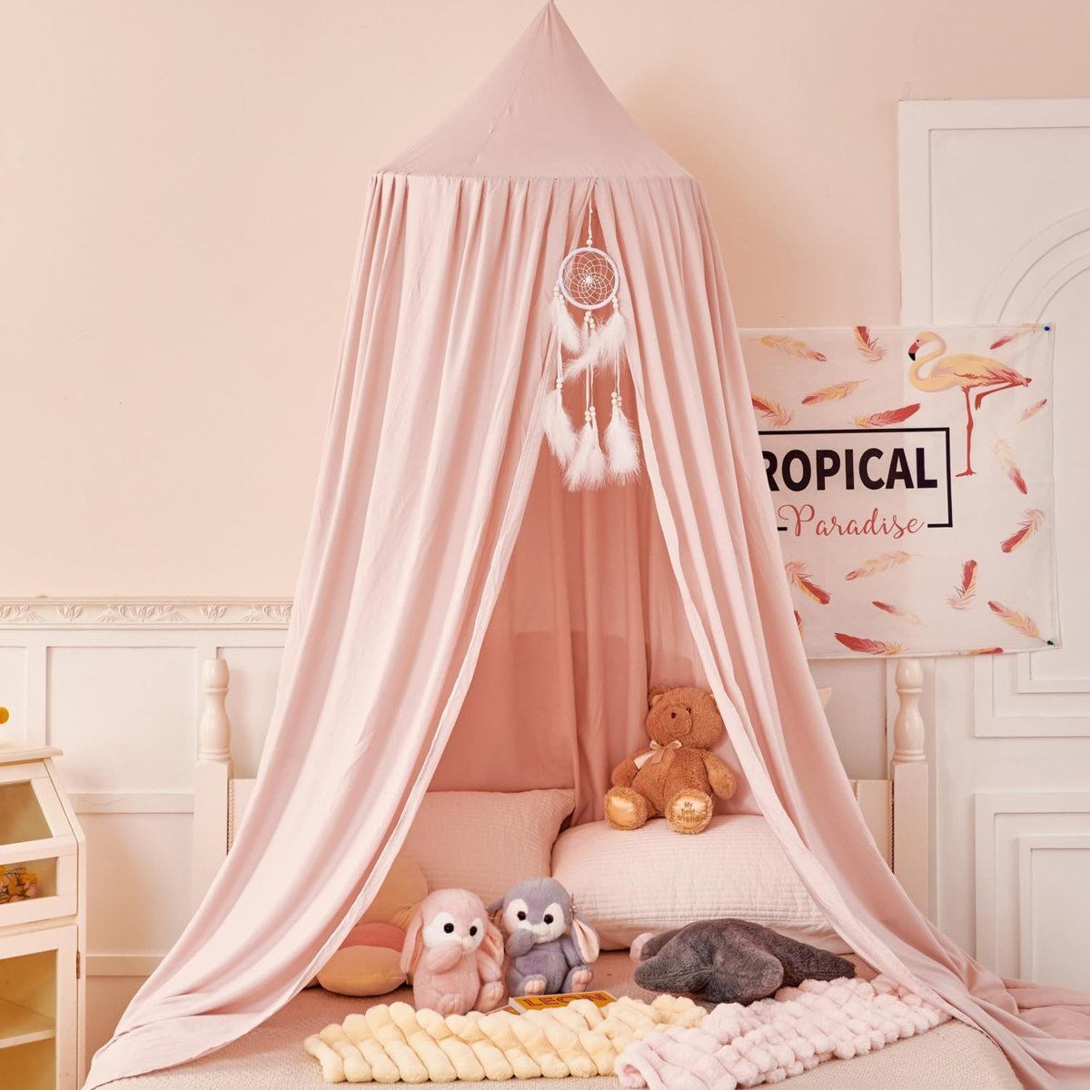 water bed outlet A Princess Decor Canopy, Soft And Durable Bed Canopy For Room Tent Canopy ...